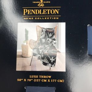 Pendleton | Bedding | Pendleton Throw Spider Rock Luxe Black Multi Nwt | Poshmark